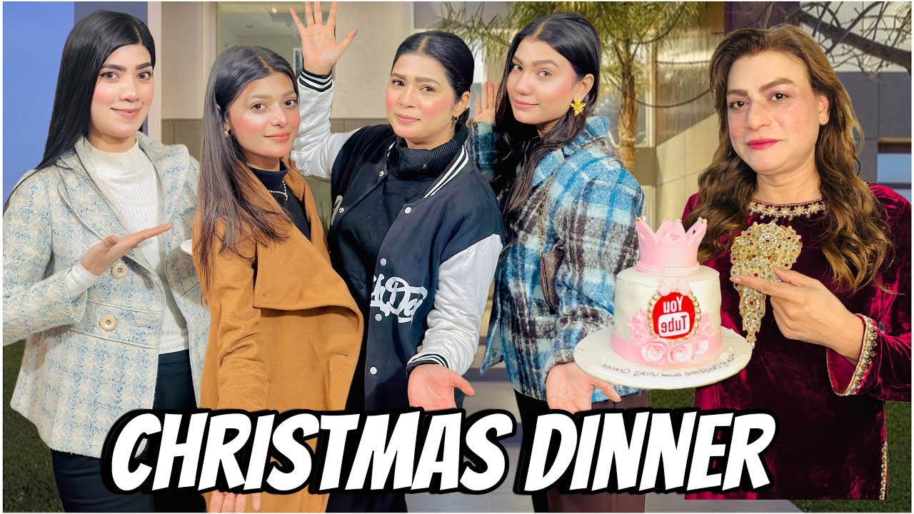 Special Cake From Vicky Queen 🎂|| Family Christmas Celebration And Dinner || || shine world ...