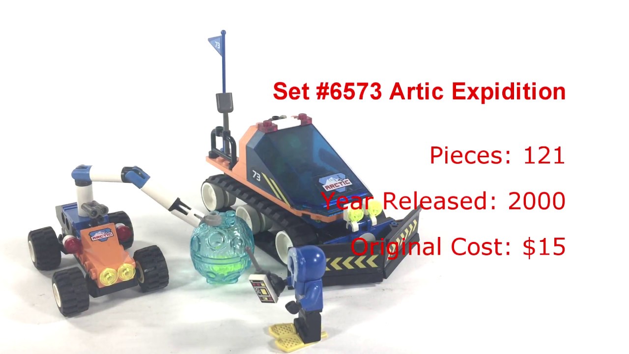 Retro Review: Lego Set #6573 Arctic Expedition - YouTube