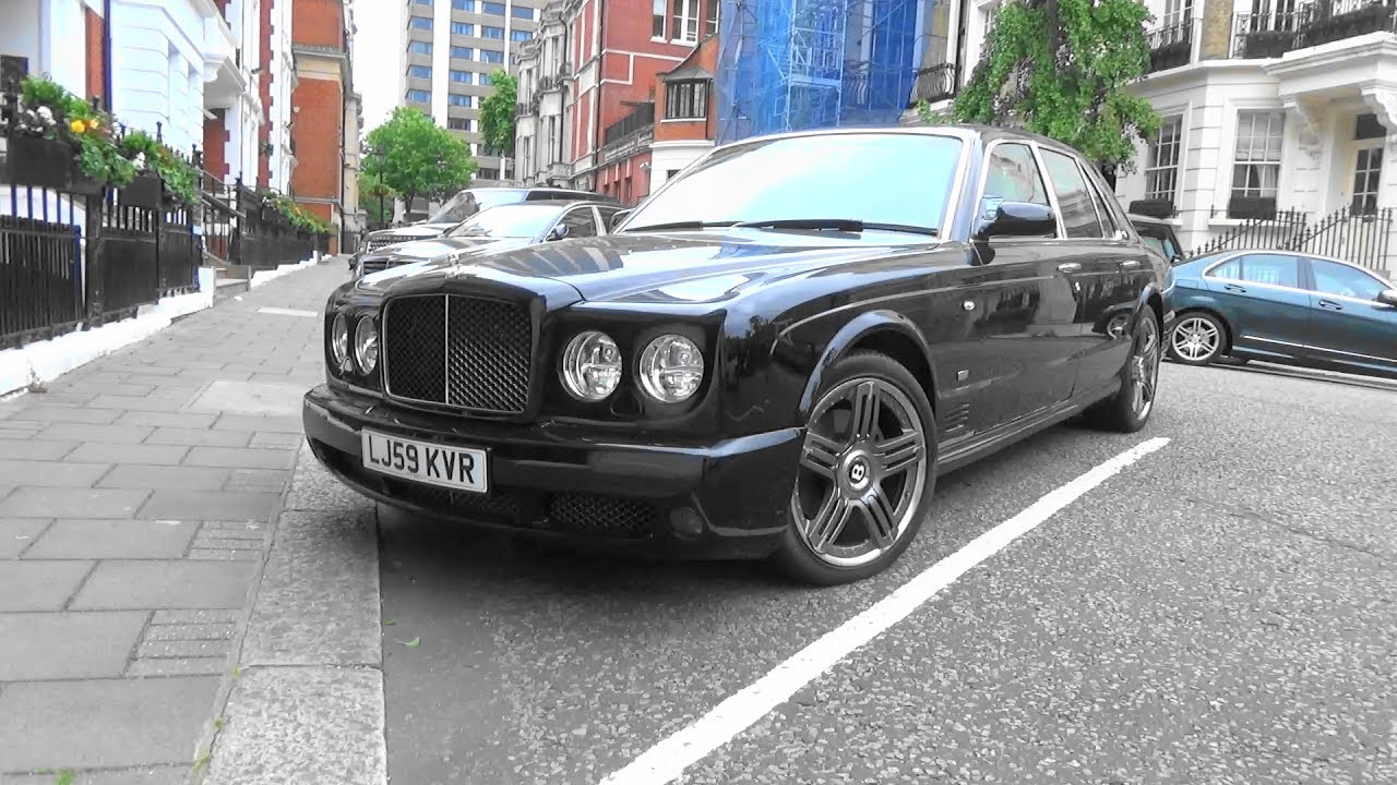 Bentley Arnage T Final Series - London - YouTube
