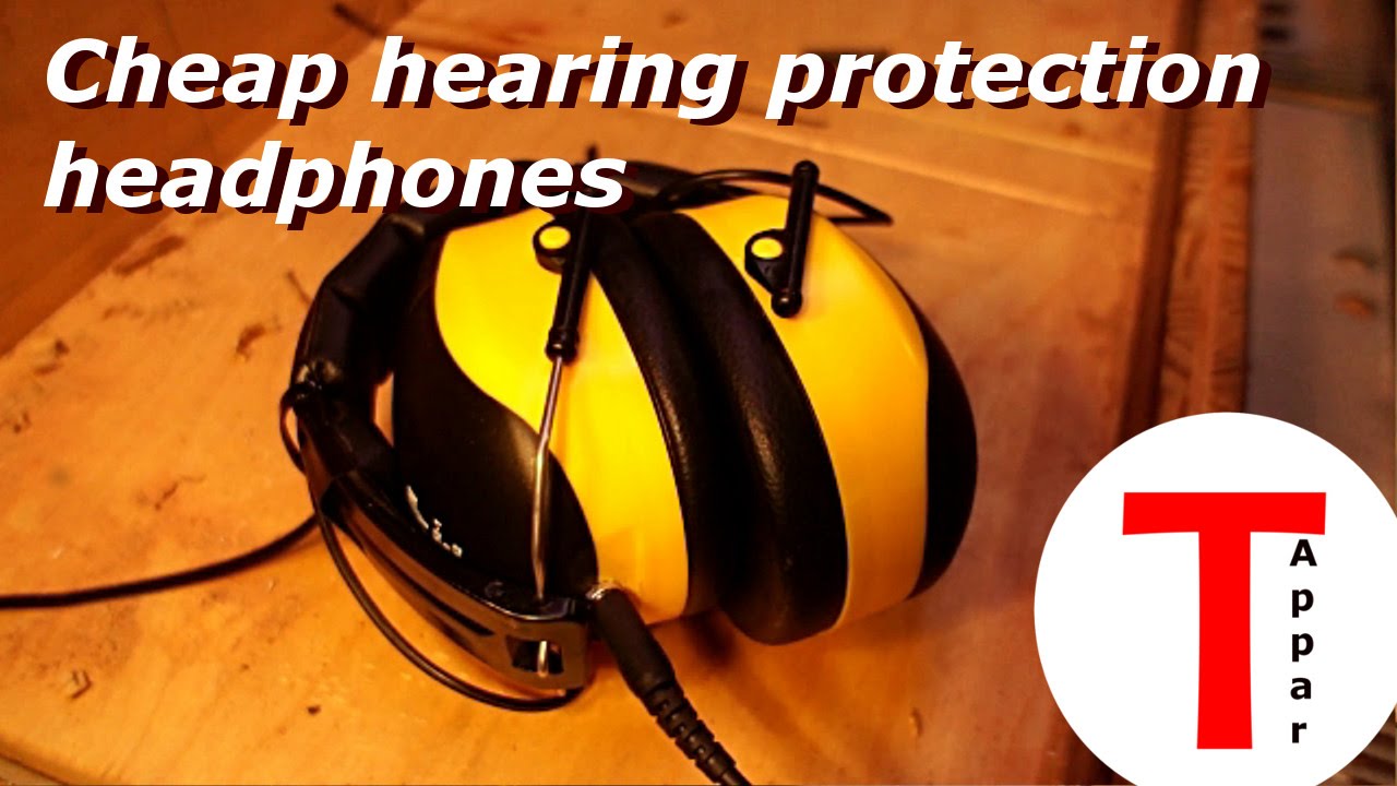 Hearing Protection: Now With Tunes! Old headphones transplanted into ...
