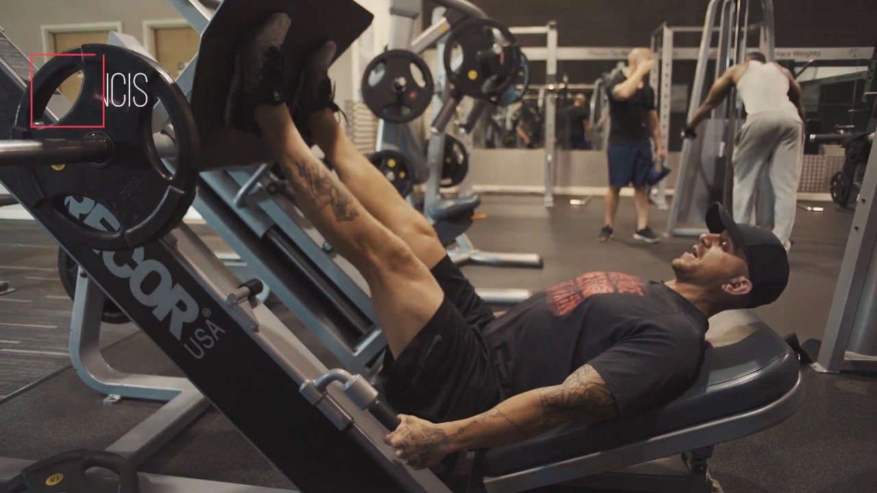 Plate loaded leg press HD - YouTube