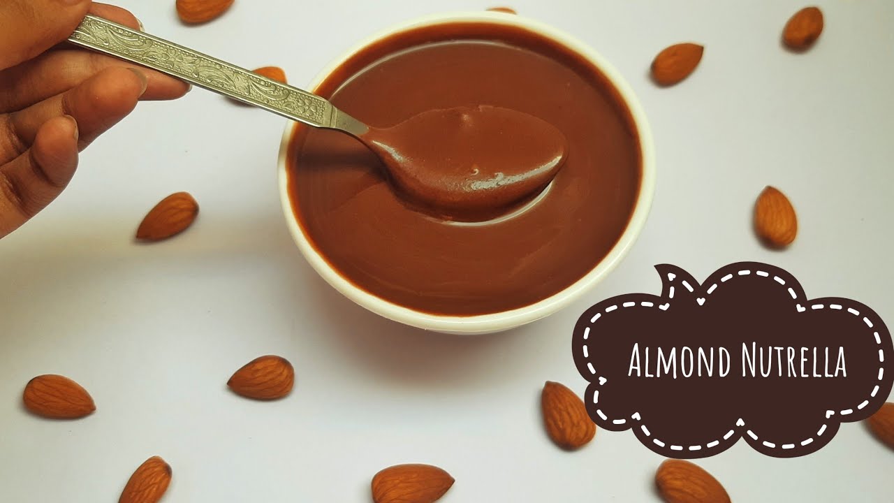 Homemade Nutella with Cocoa Powder||Homemade Almond Choclate Spread ...