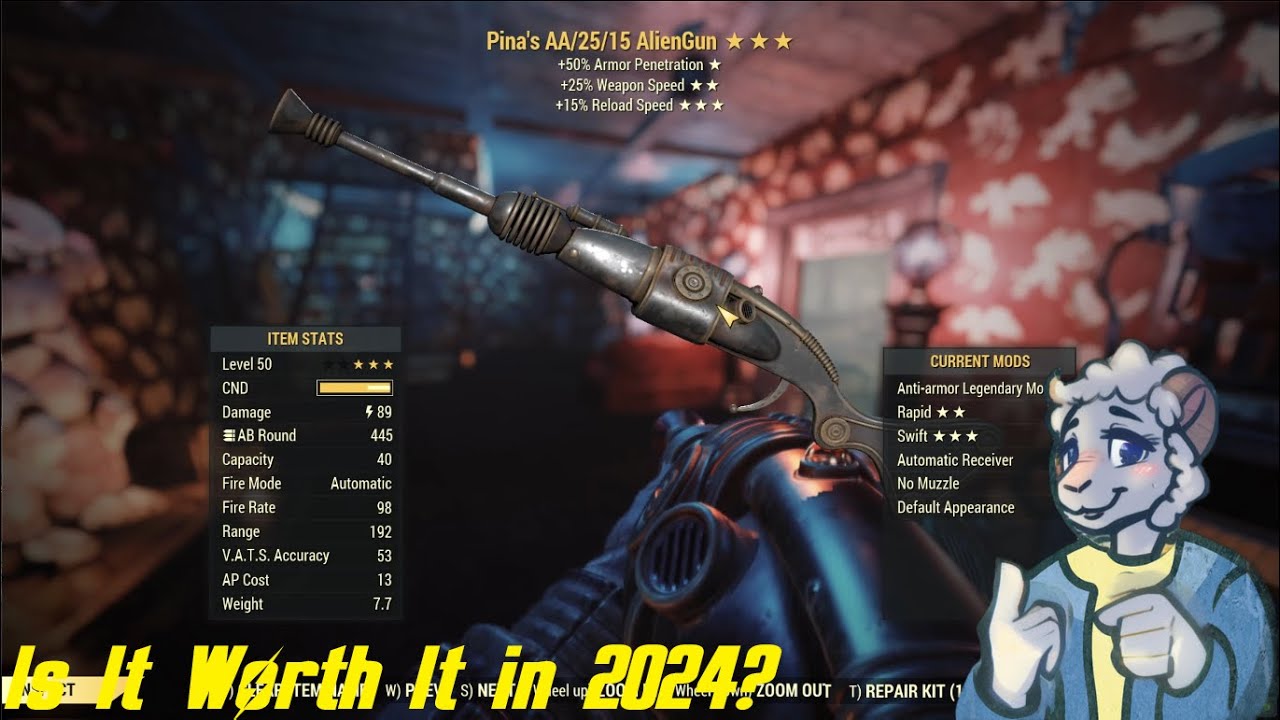 The Alien Disintegrator - Is It Worth It? - Fallout 76 Weapon Guides ...