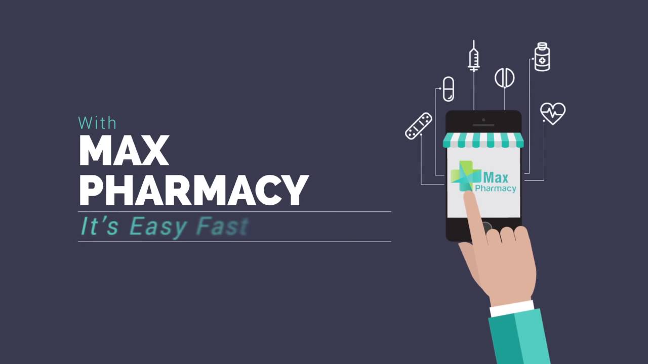Animatormohit | Motion Graphics - Max Pharmacy Ad Video - YouTube