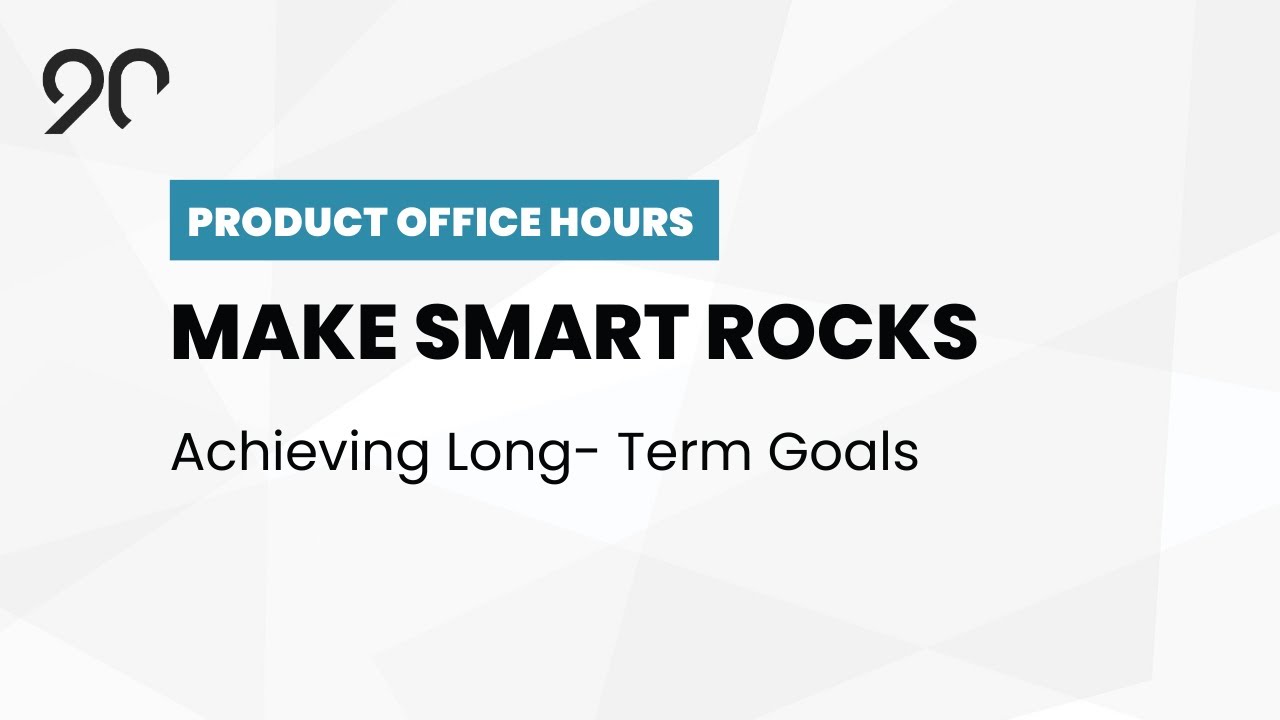 Make SMART EOS Rocks with Ninety - Product Office Hours - February, 2022 - YouTube