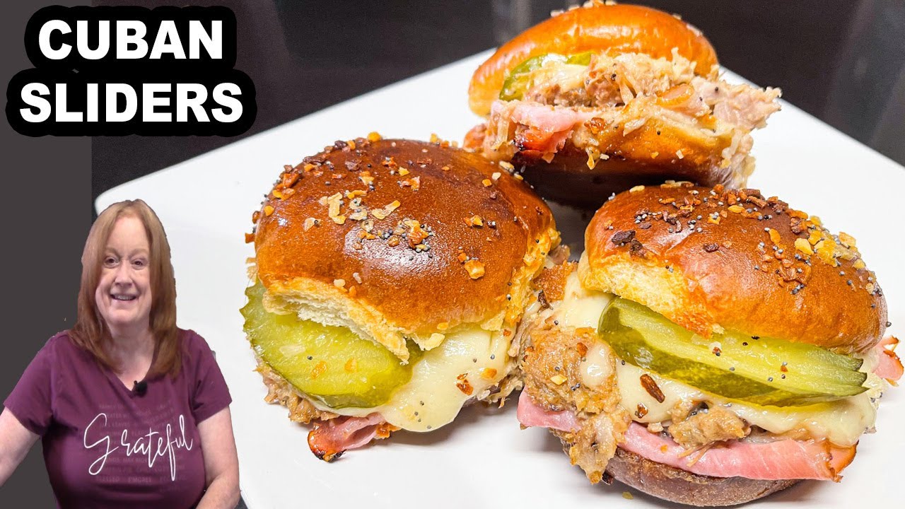 CUBAN SLIDERS, A classic sandwich perfect for appetizers, lunch, or ...