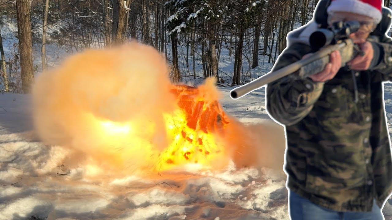 I Blew Up a Pumpkin With Tannerite (Huge Explosion) - YouTube