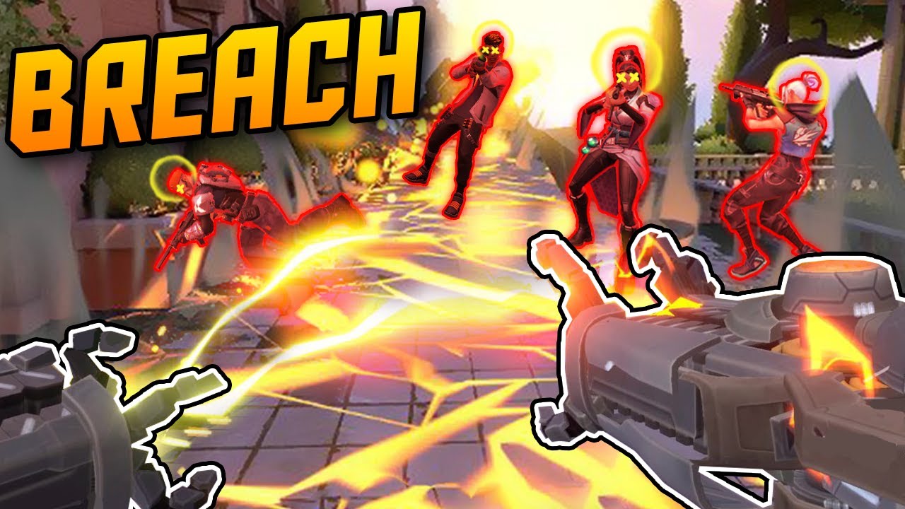 THE POWER OF BREACH - 200 IQ Engages and Combos - VALORANT - YouTube