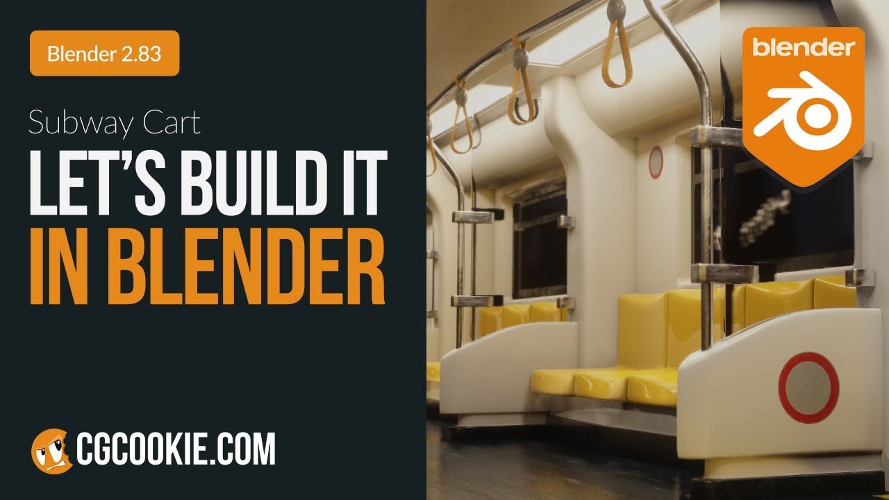 Subway Cart | Let's Build It In Blender - YouTube