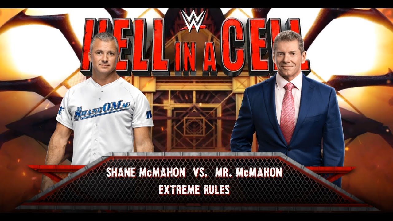 Shane McMohan vs Mr. McMohan - Full Match Hell In A Cell: WWE2K23 | PC Gaming | WWE | WWE Live ...