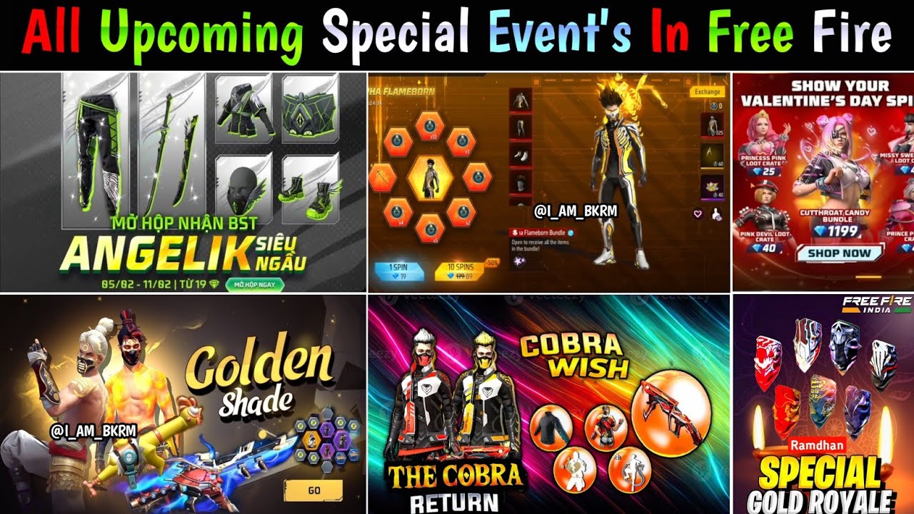 Booyah Bundle + Cobra Bundle + Golden Shade Bundle Return | All Angelic ...