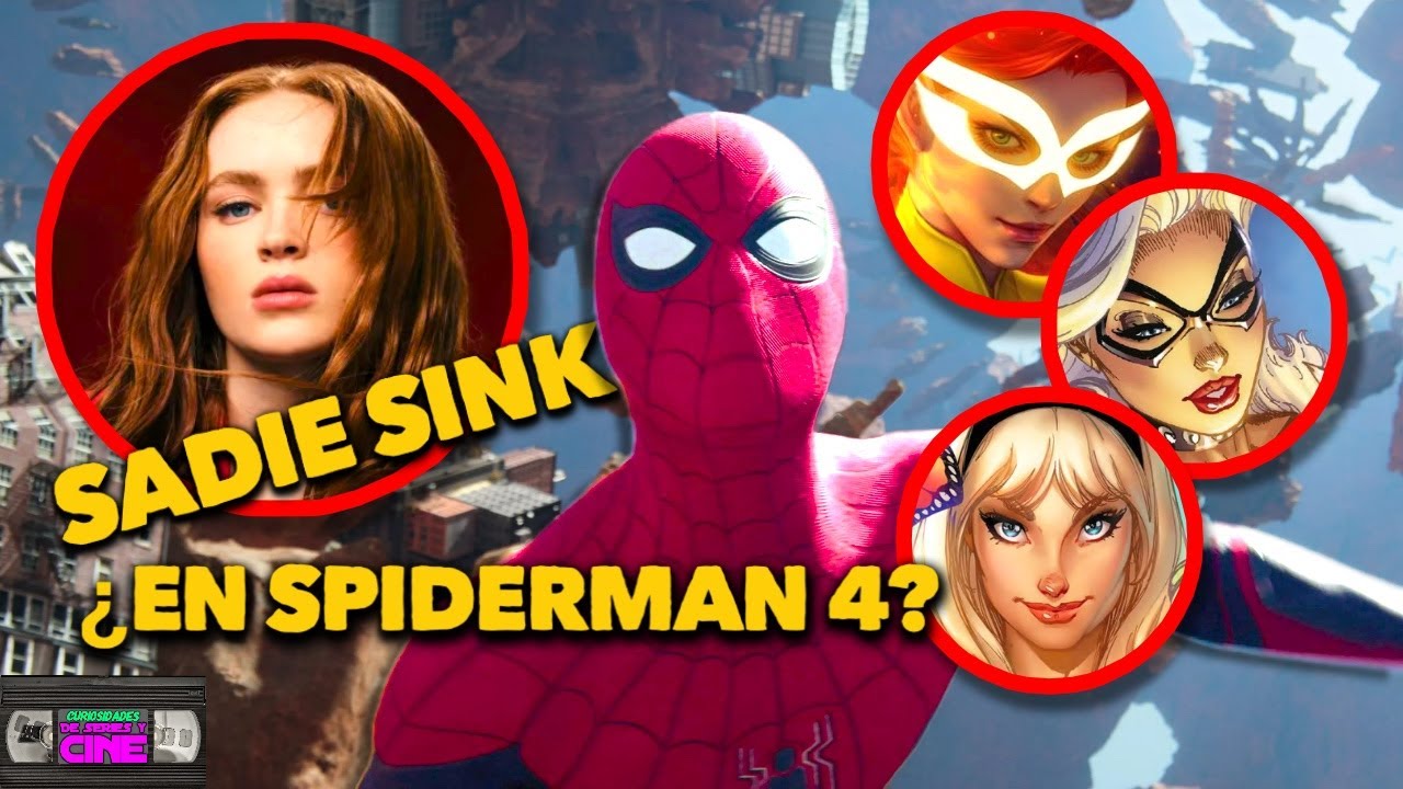 SADIE SINK en SPIDERMAN 4 Explicación y Teorías de su personaje de ...