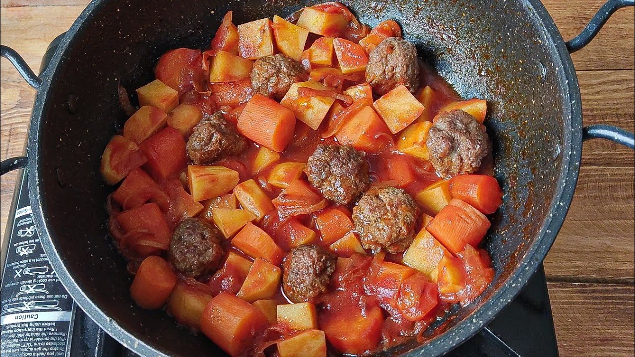 The tastiest ground beef Stew recipe/The most famous ground beef Stew ...