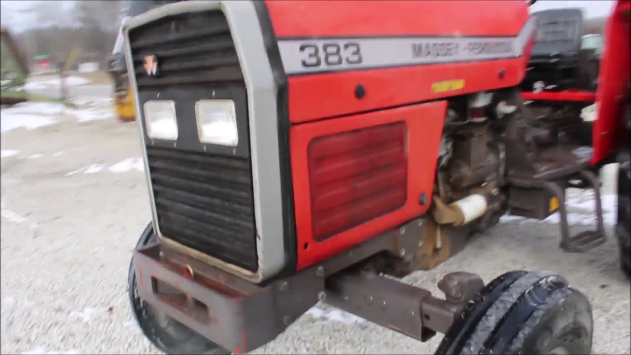 MASSEY-FERGUSON 383 For Sale - YouTube