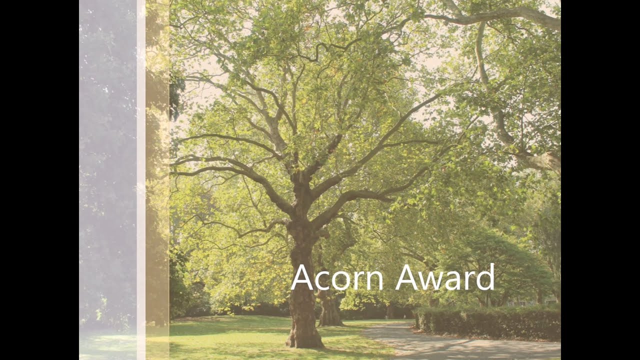 Acorn Award - YouTube