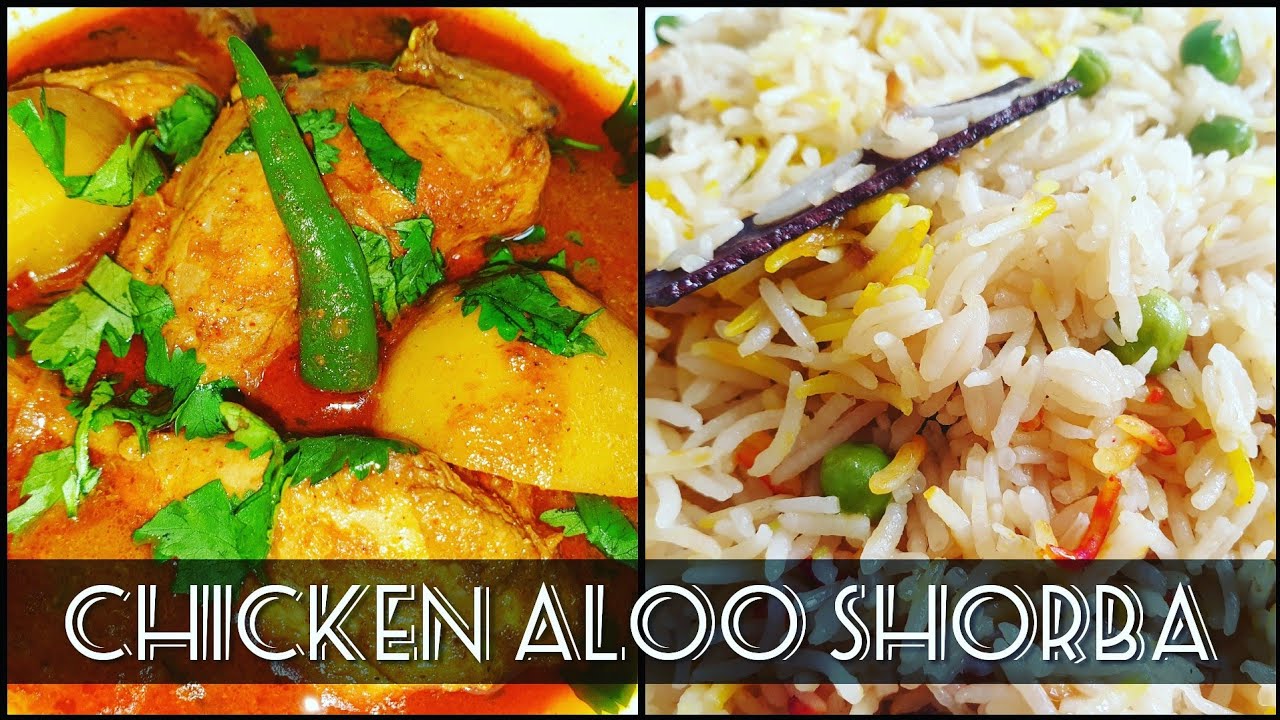 Chicken Aloo Shorba Recipe || How to Make Chicken Aloo Shorba with ...