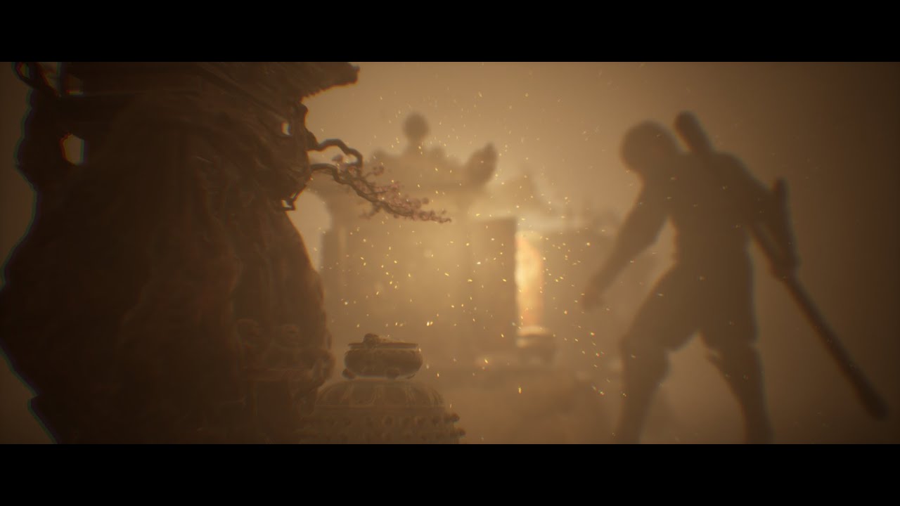 BlackMythWukong: Shrine FX- black wind mountain,yellow wind ridge, the ...