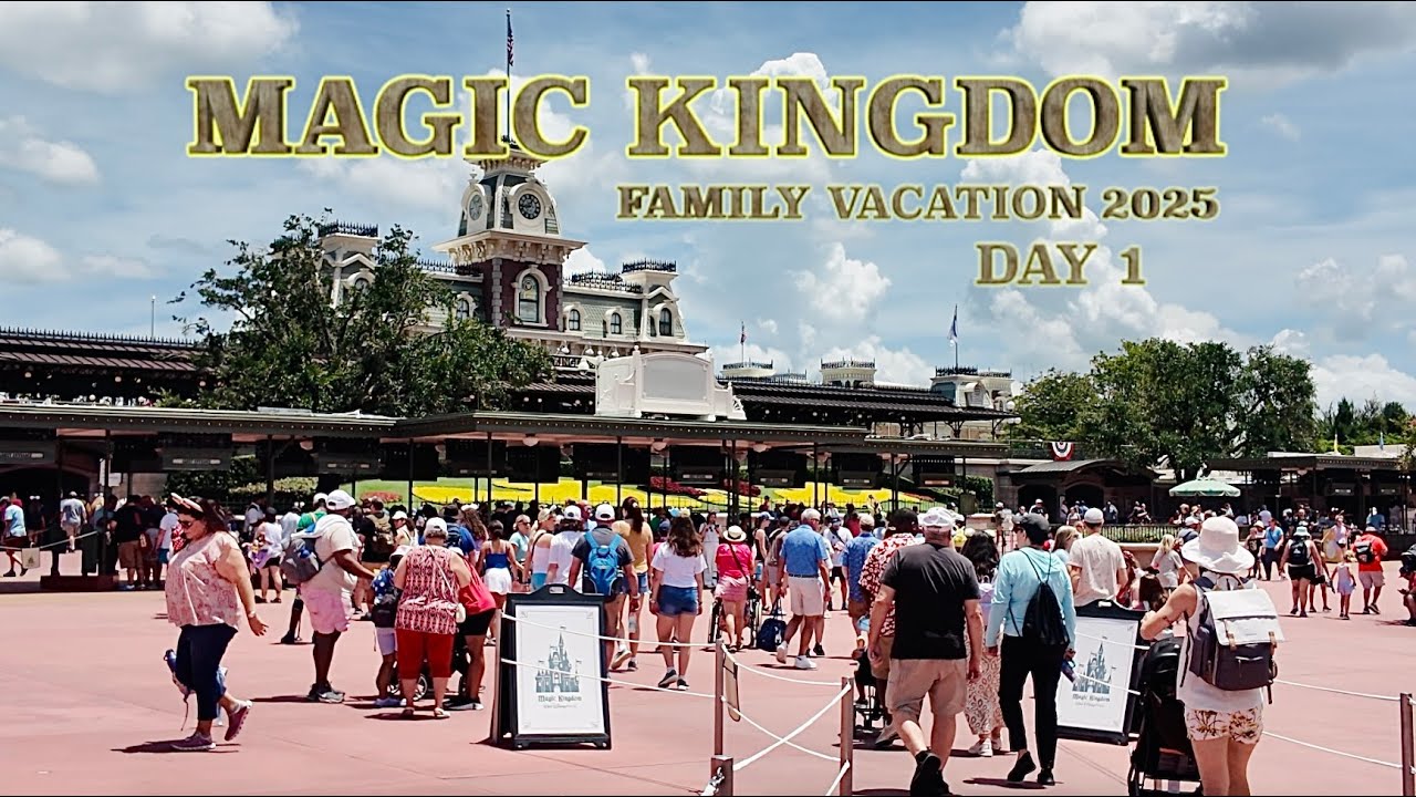 Walt Disney World Magic Kingdom Family Vacation | Our Weekend Trip Day ...