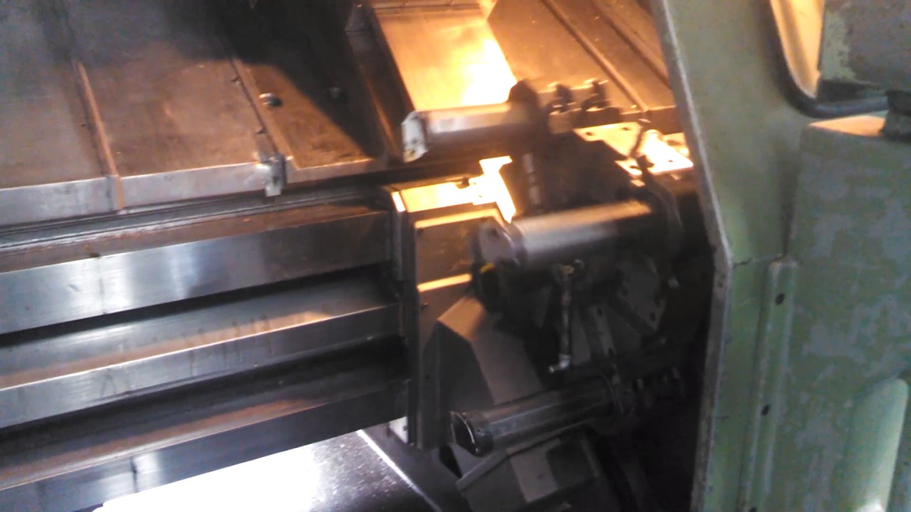 Okuma LC40 2ST | CNC Lathe - YouTube