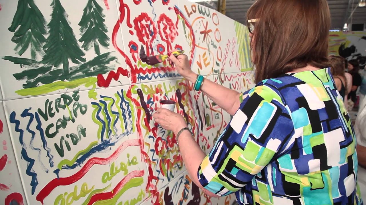 "PUZZLE", PERFORMANCE realizado con 100 personas - YouTube