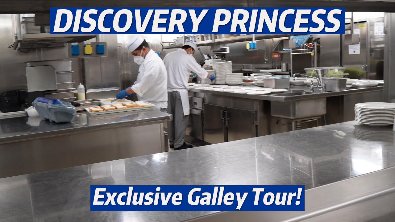 Discovery Princess - Exclusive Galley Tour - YouTube