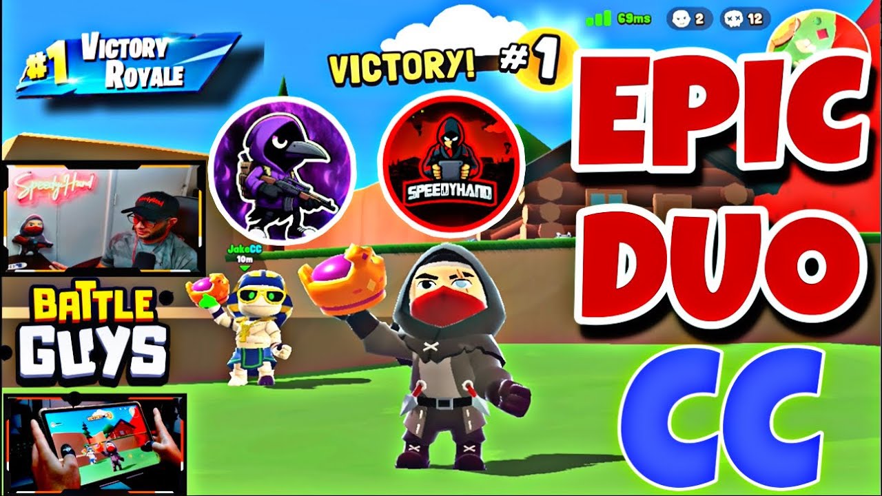 Battle Guys Epic Duo Gameplay SpeedyHand And JakeThePopBoy//Battle Guys ...