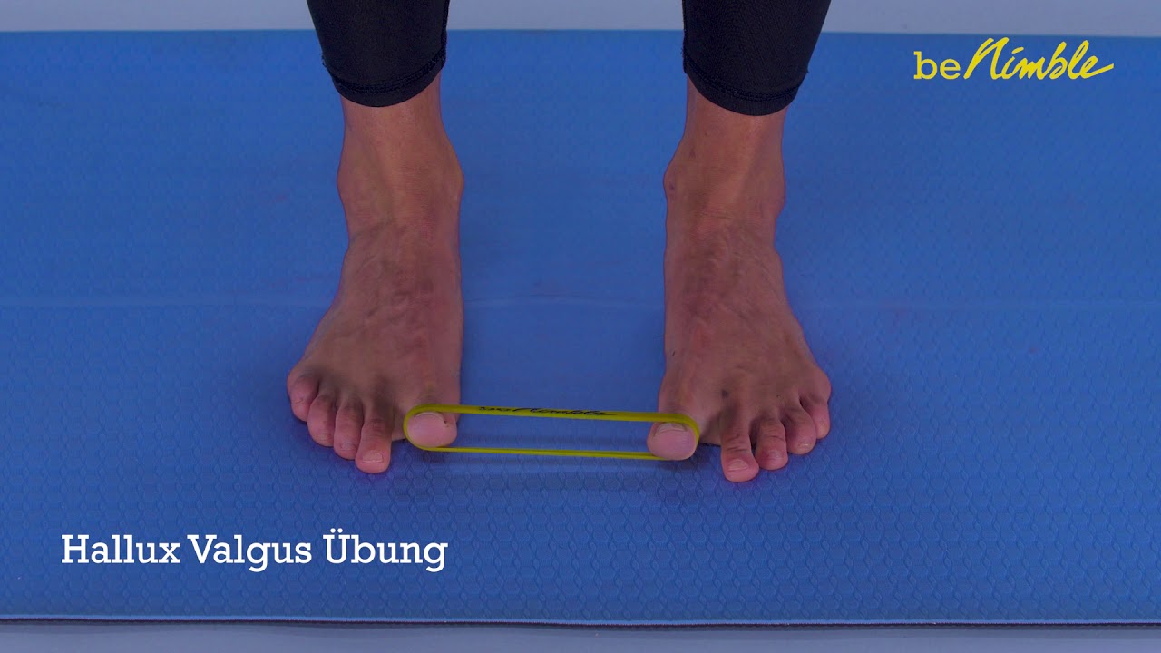 Toega mit Joe Nimble - Hallux valgus Übung - YouTube