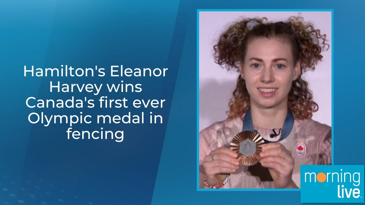 Hamilton's Eleanor Harvey wins Canada's first ever Olympic medal in ...