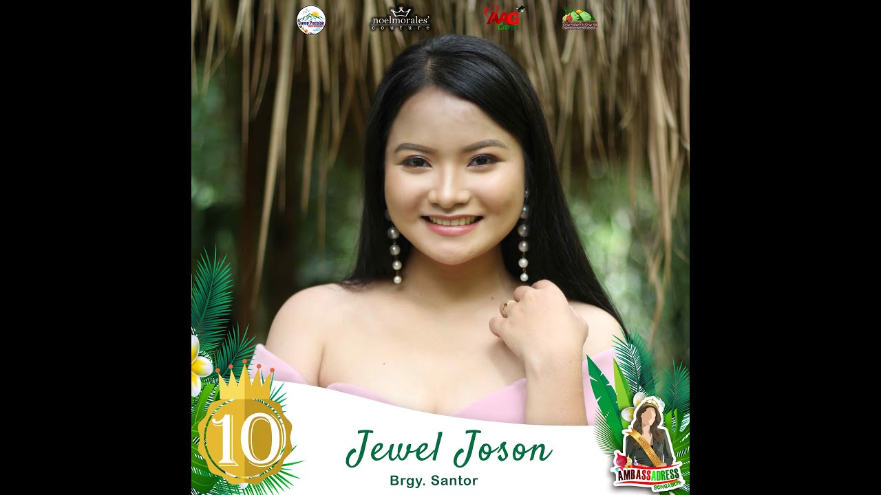#10 JEWEL JOSON (Miss Tourism Ambassadress Sibuyas Festival 2022) - YouTube