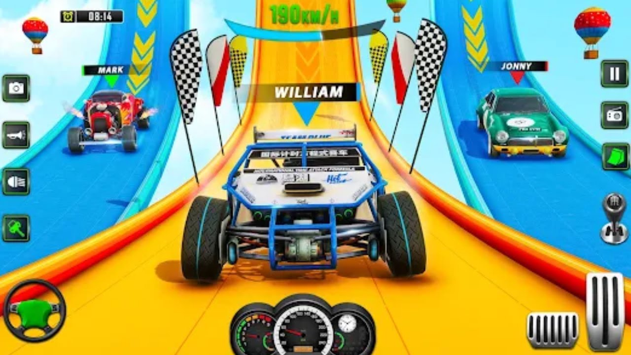 Stunt Car Extreme - Mega Ramp Car Racing @subscribetomyshorts - YouTube