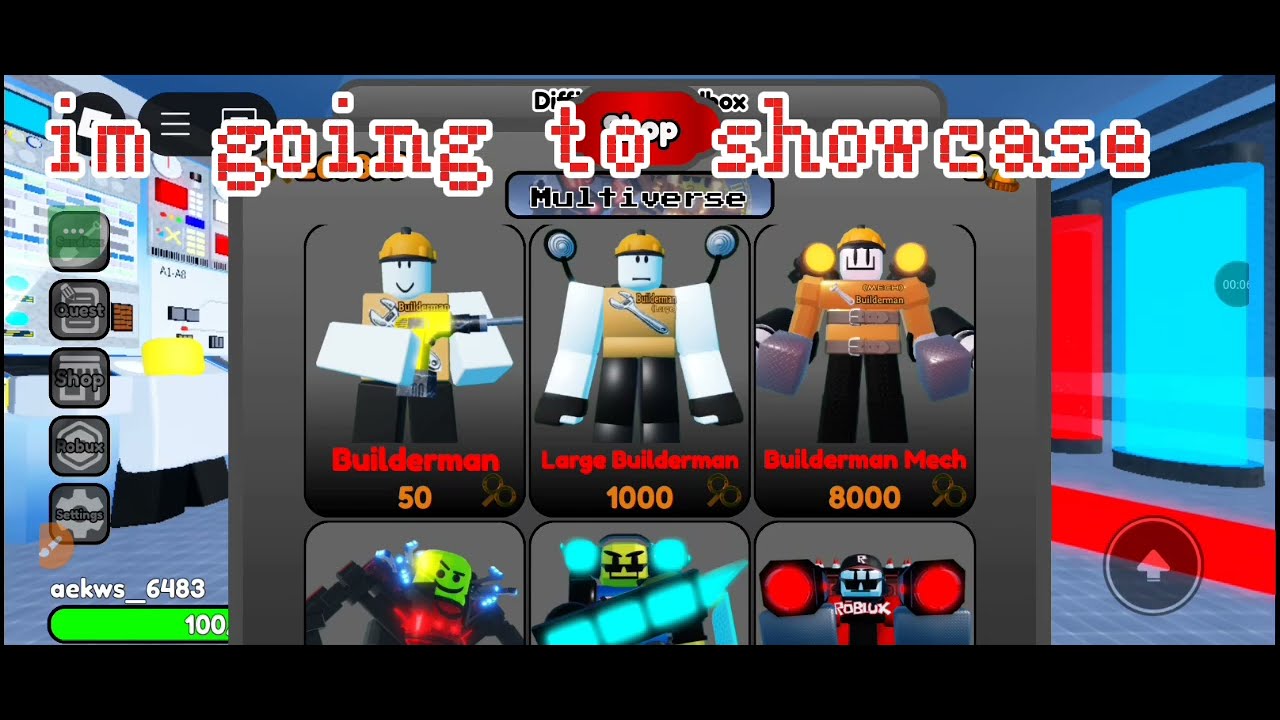 Mech bloxxer showcase🫡🫡🫡 - YouTube