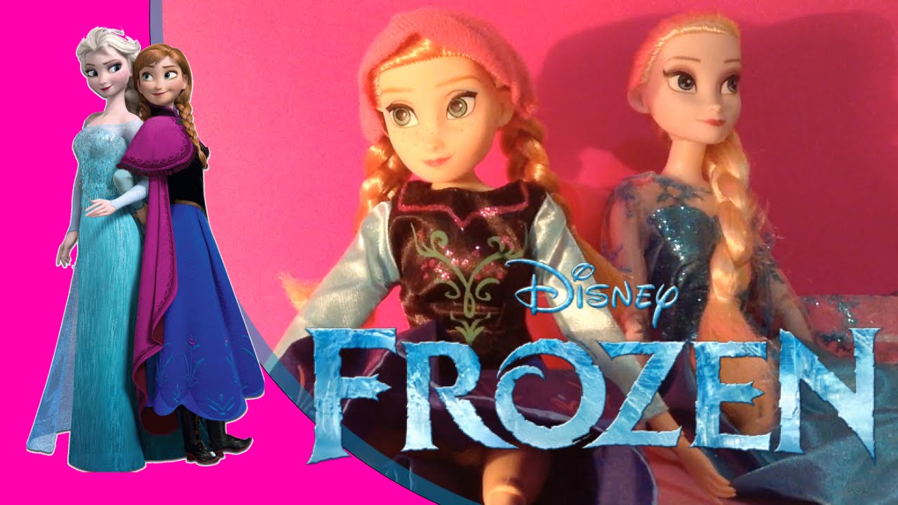 Frozen Elza e Ana Pai e filha brincam e abrem bonecas pig boss toy ...