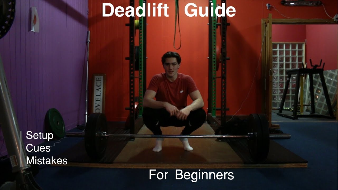How to: DEADLIFT for beginners! ..... Setup & Cues - YouTube