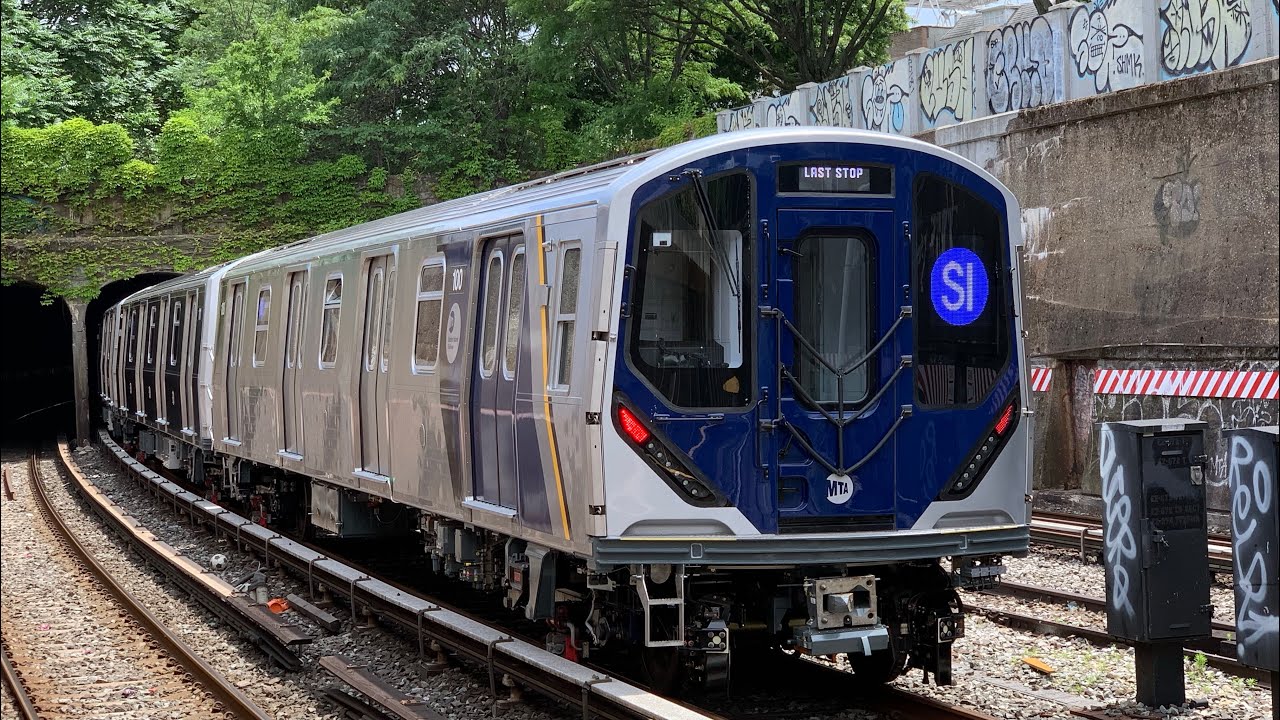 2023 Kawasaki R211S 100-104 Testing Train At 20th Av - YouTube