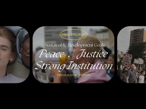 Sustainable Development Goals 16 ; Peace, Justice, and Strong ...