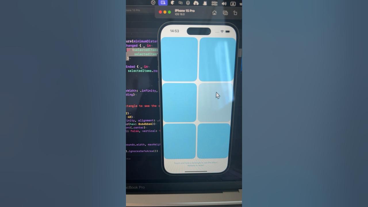 Iosdev Swift Coding Touch And Hold Youtube