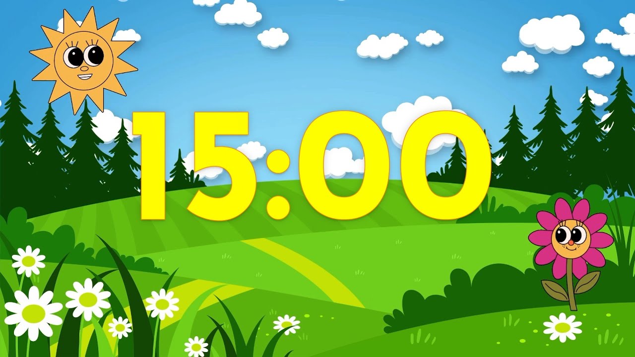 15-Minute Spring Countdown Timer | Relaxing Music & Soothing Spring ...