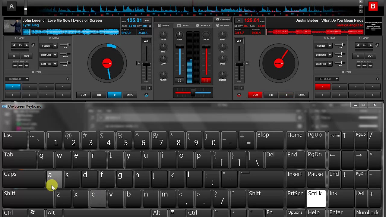 Virtual Dj Tutorial - YouTube