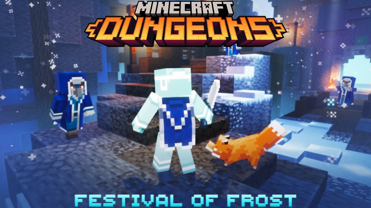 ФЕСТИВАЛЬ МОРОЗА - Minecraft Dungeons Festival of Frost - YouTube