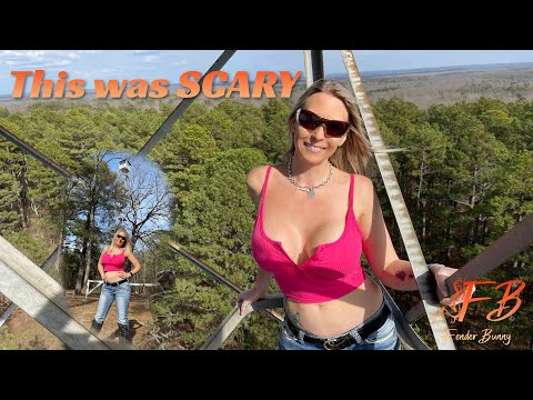 This Fire Tower is SCARY high