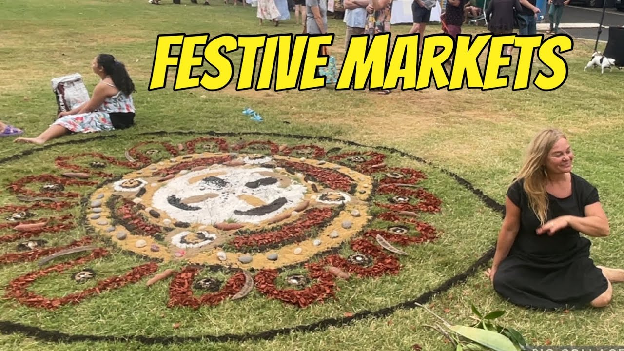 Festive day at the markets in Australia / Long Distance Relationship # ...