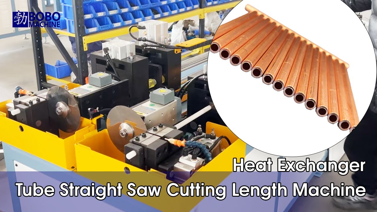 Hight Precision Copper SS Tube Straight Saw Cutting Length Machine ...