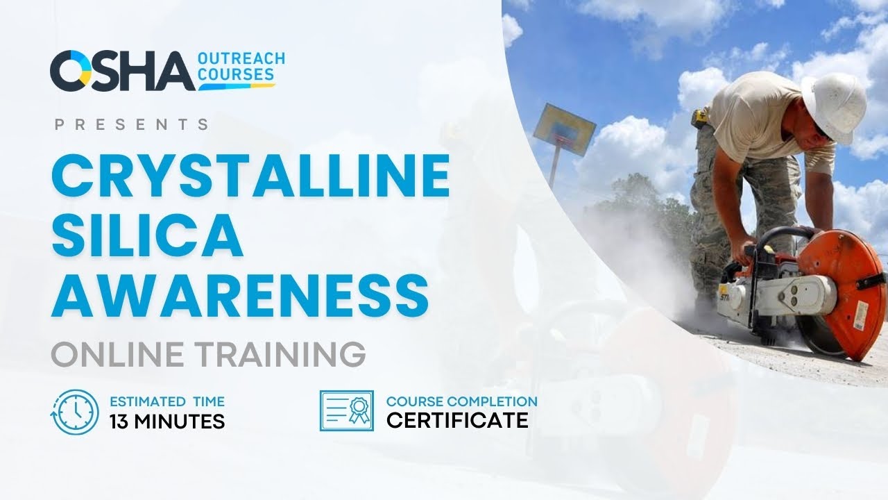 Crystalline Silica Awareness | OSHA Compliant Training | Workplace ...
