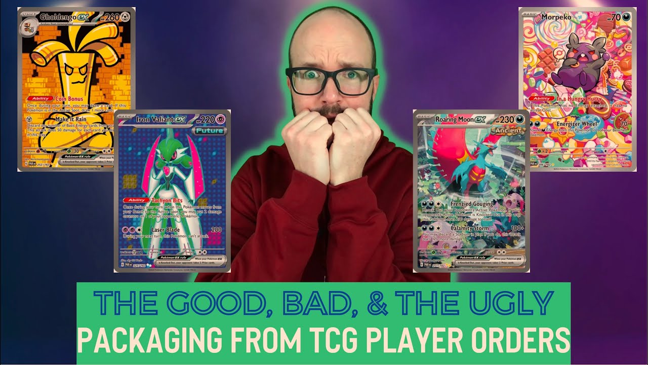 Reviewing Seller Packaging for Pokemon Cards From TCG Player - YouTube