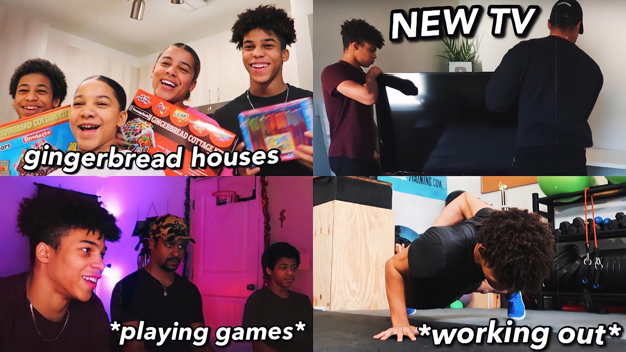 Spend Two Days With Me!: working out, getting a NEW TV, hanging out ...