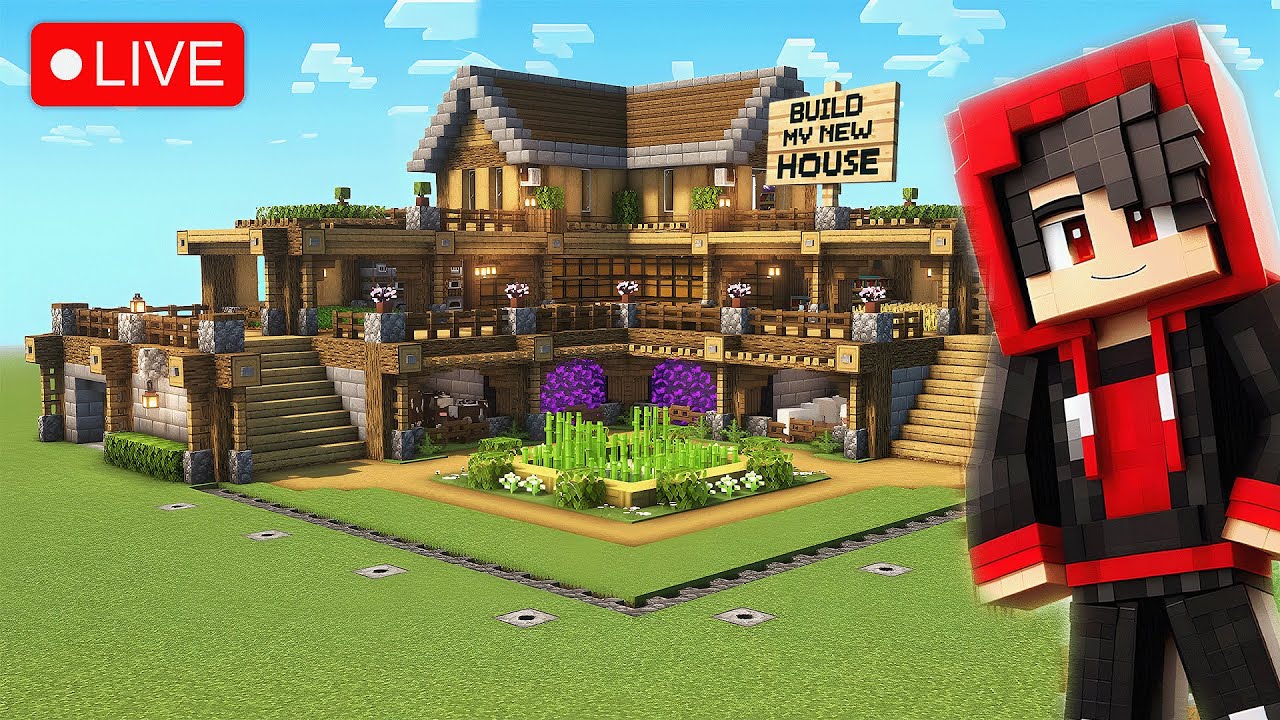 COMPLETE MY NEW HOUSE WITH MY 😘 FRIENDS| MINECRAFT - YouTube