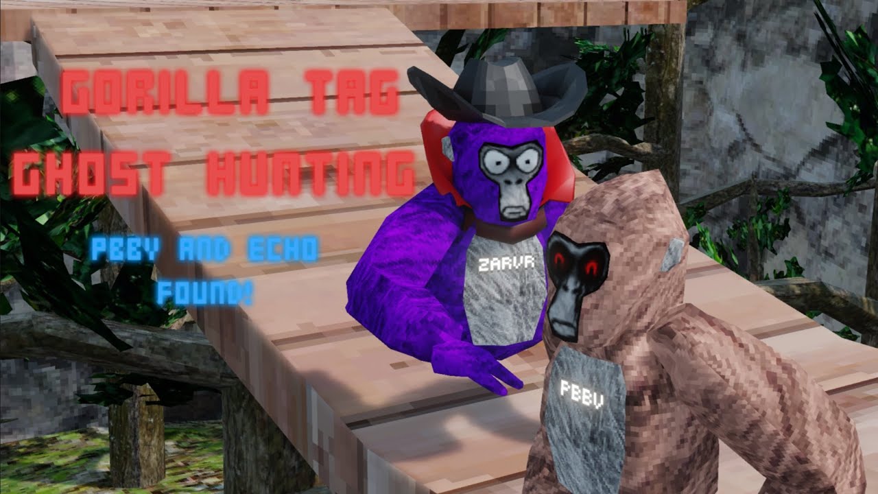 I found Echo And PBBV While Gorilla Tag Ghost Hunting ( GOT KICKED BY ...