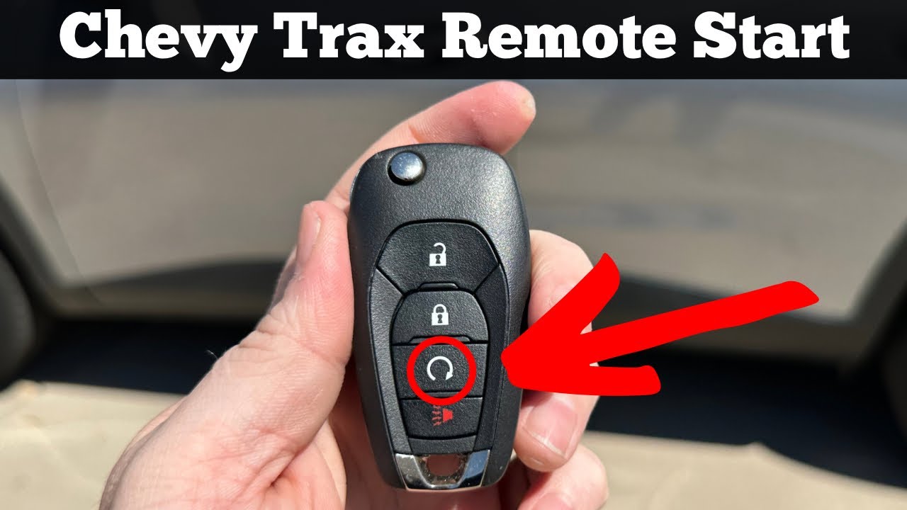 2024 Chevrolet Trax How To Use Remote Start Feature On Chevy Trax