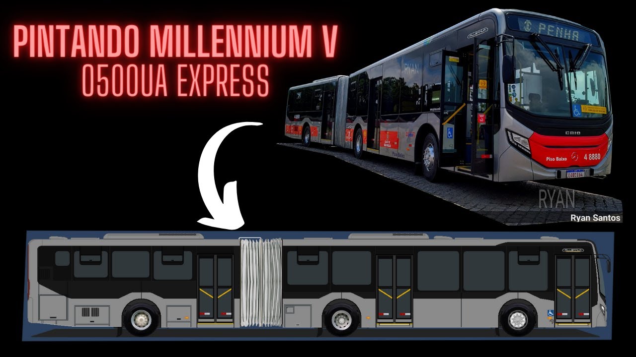 Caio Millennium V articulado em Desenho computadorizado / Express - YouTube