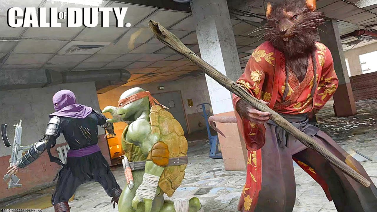 New TMNT Event Sensei's Support Finishing Move - COD BO6 And Warzone ...